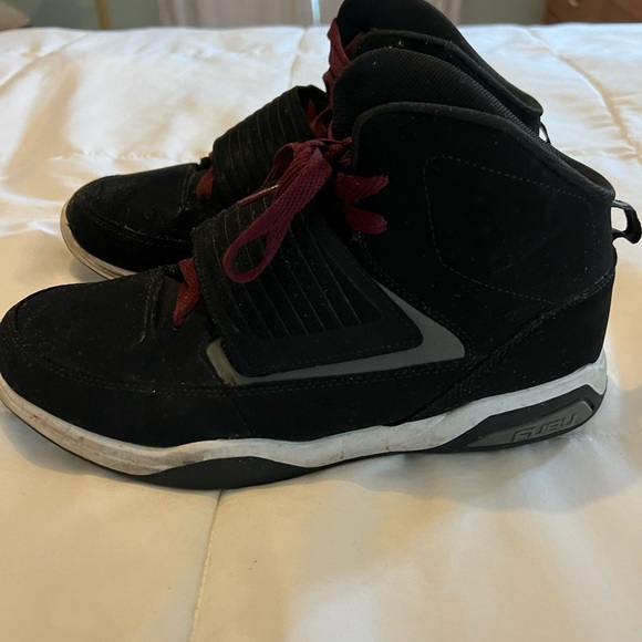 FUBU | Shoes | Fubu Suede Black Basketball Sneakers Size 9 | Poshmark